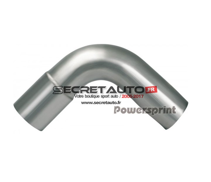 Coude échappement inox 90° Powersprint